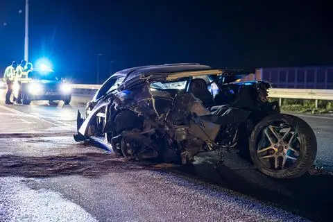 Zwei Verletzte nach schwerem Unfall auf der A3 bei Frankfurt